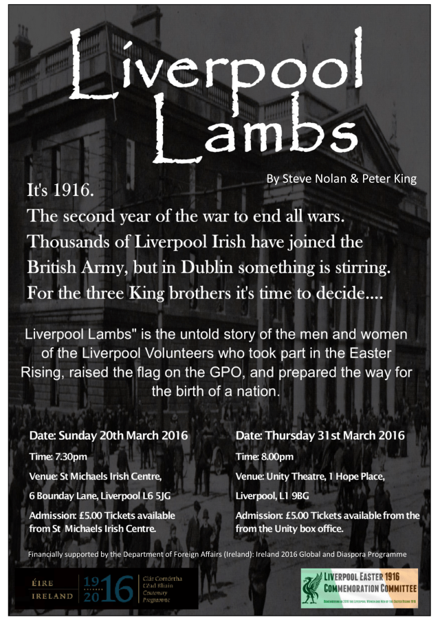 Liverpool's Easter Rising 1916 Centenary Events 2016 | Liverpool Easter ...